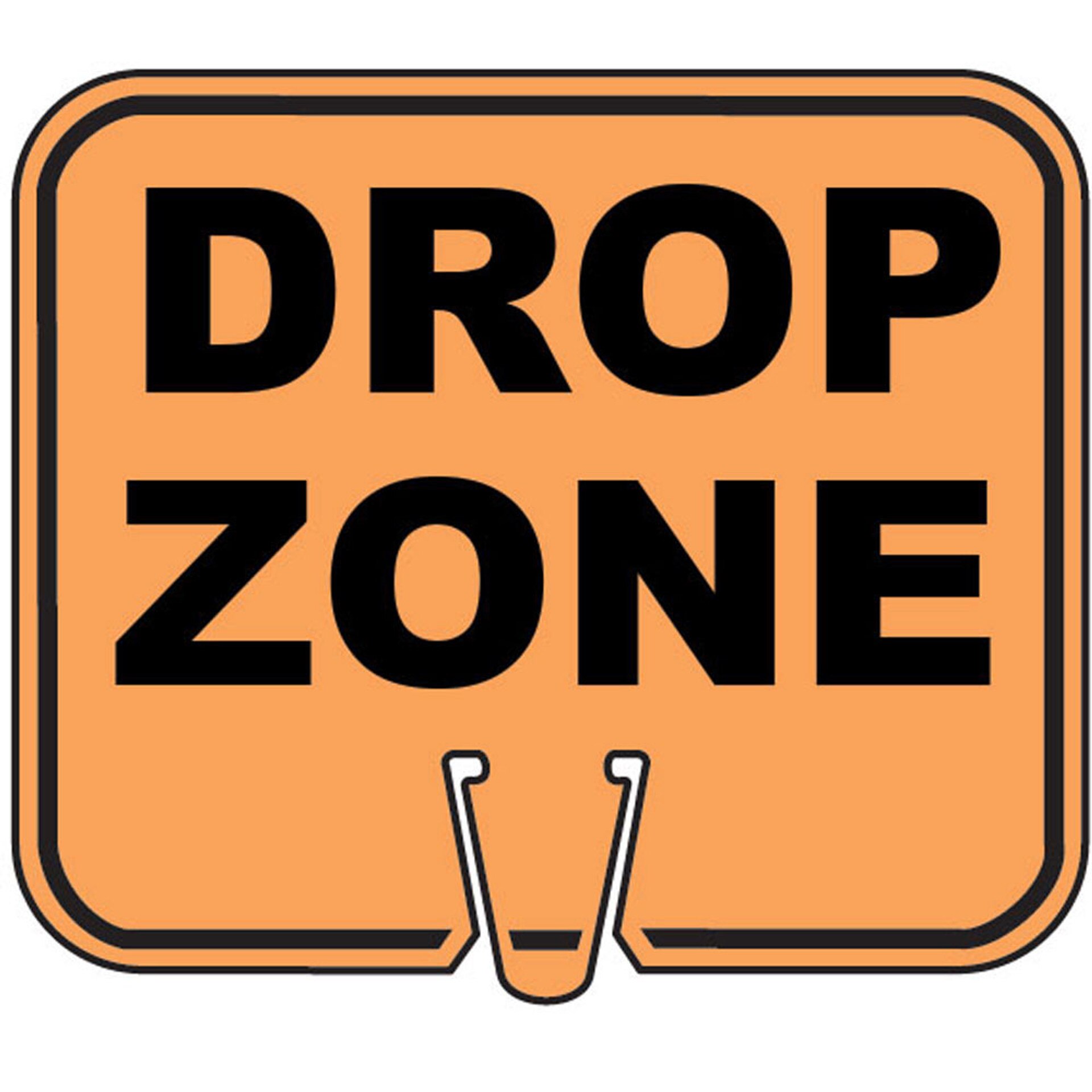 DROP Cone Sign Legend ~DROP Z