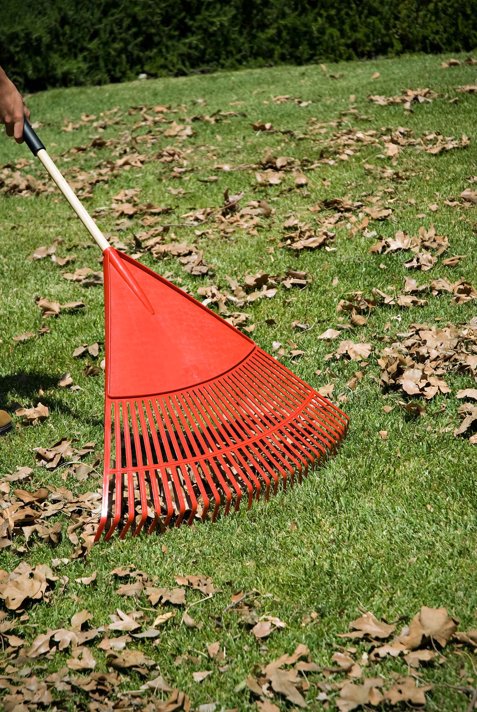 Poly Leaf Rake - 24 Inch/26 Ti